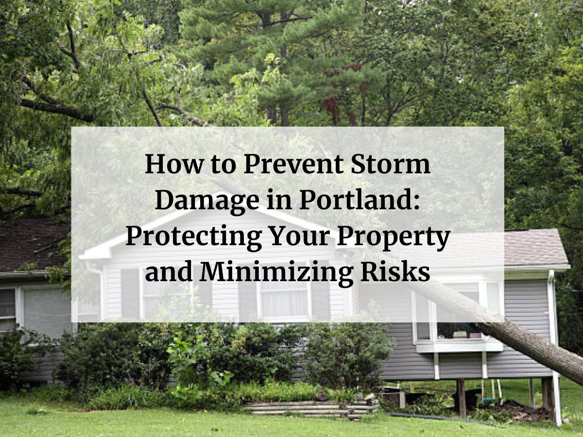 How to Prevent Storm Damage in Portland